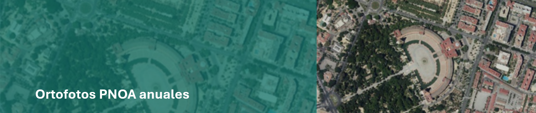 Ortofotos PNOA anuales - Plan Nacional de Ortofotografía Aérea