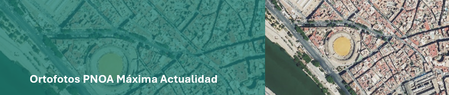 Ortofotos PNOA Máxima Actualidad - Plan Nacional de Ortofotografía Aérea